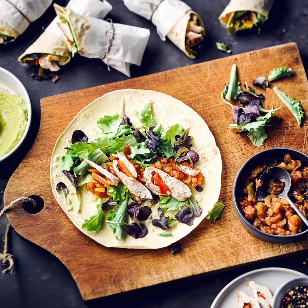 Wraps-Rezepte für lecker gefüllte Teigrollen | EDEKA