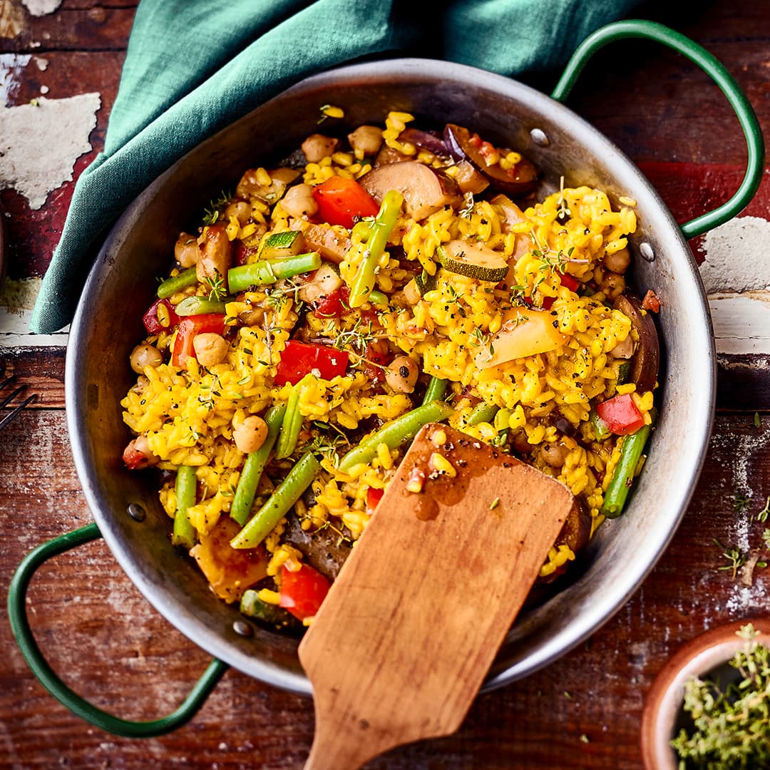 Paella-Rezepte für mediterrane Reispfannen | EDEKA