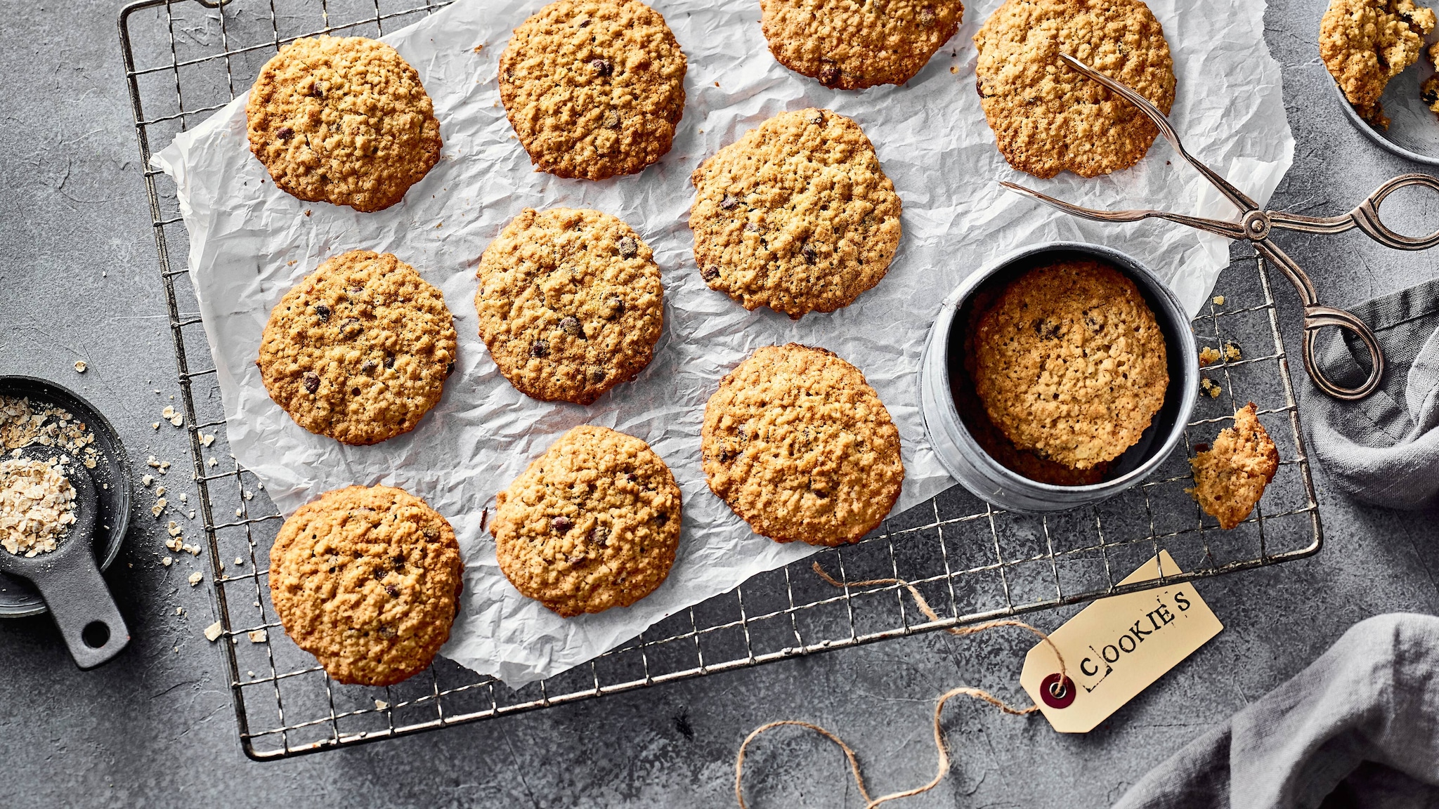 Hafer-Cookies vegan - Rezept | EDEKA