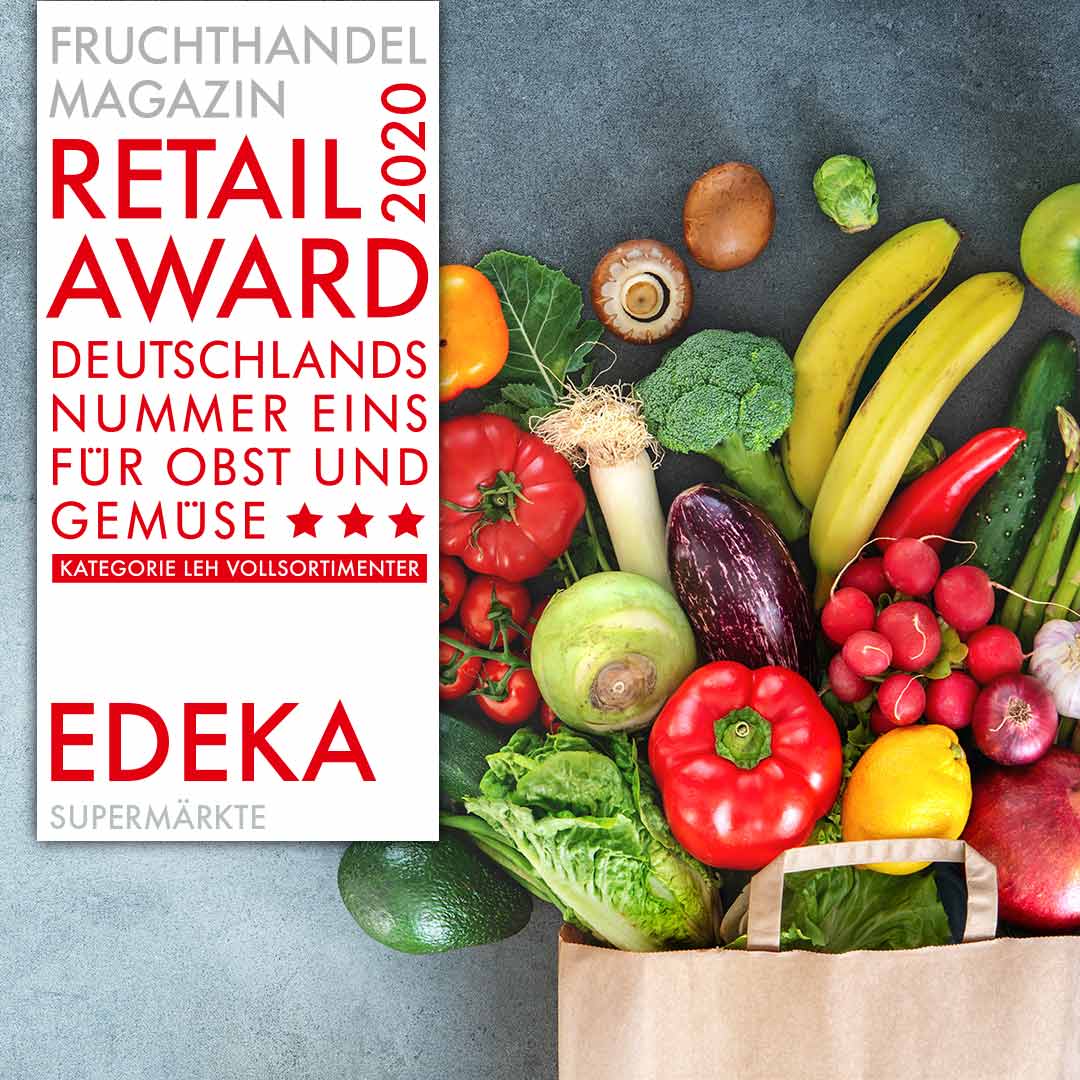 Alle Auszeichnungen und Preise für die EDEKA-Märkte