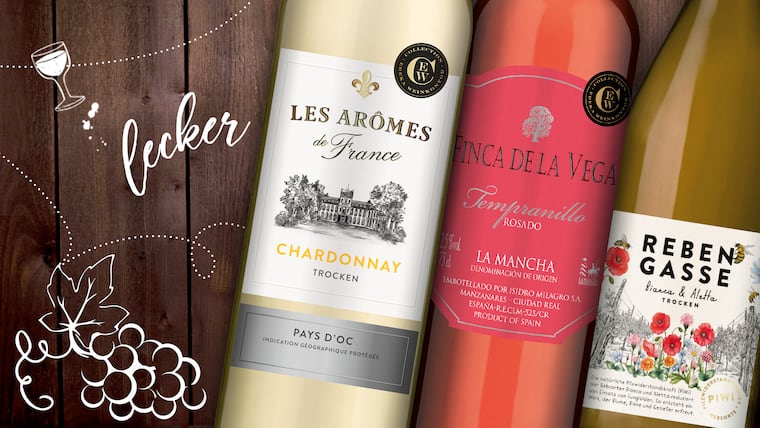 Das EDEKA-Weinsortiment