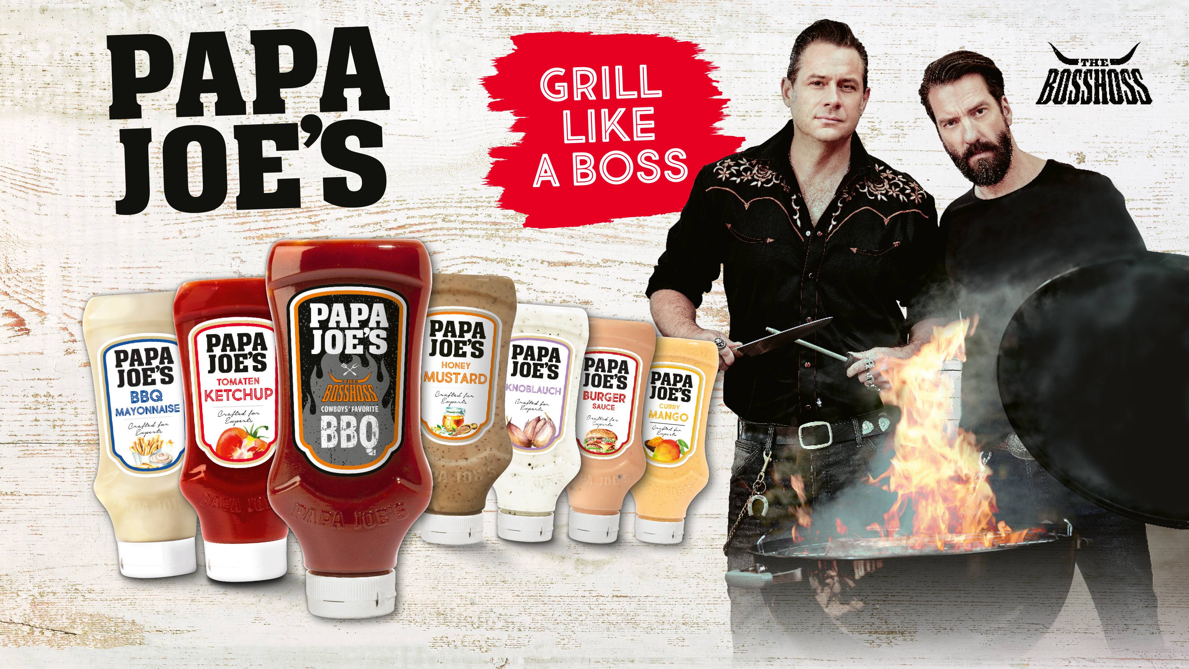Original Papa Joe's Ketchup und unwiderstehliche Saucen | EDEKA
