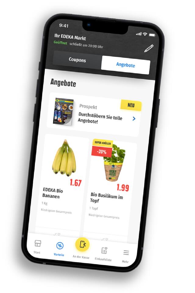App laden, clever sparen | EDEKA