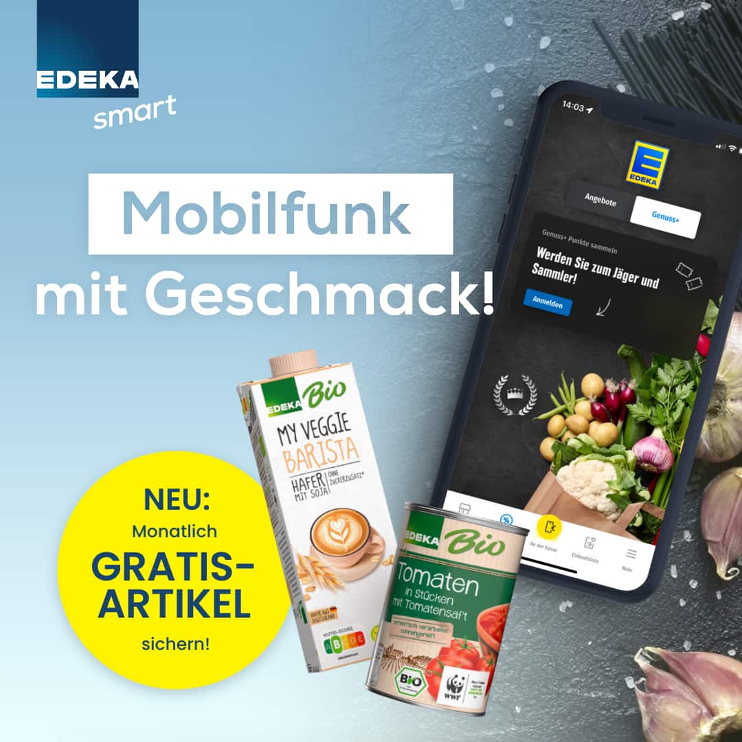 EDEKA smart - Der EDEKA Mobilfunktarif