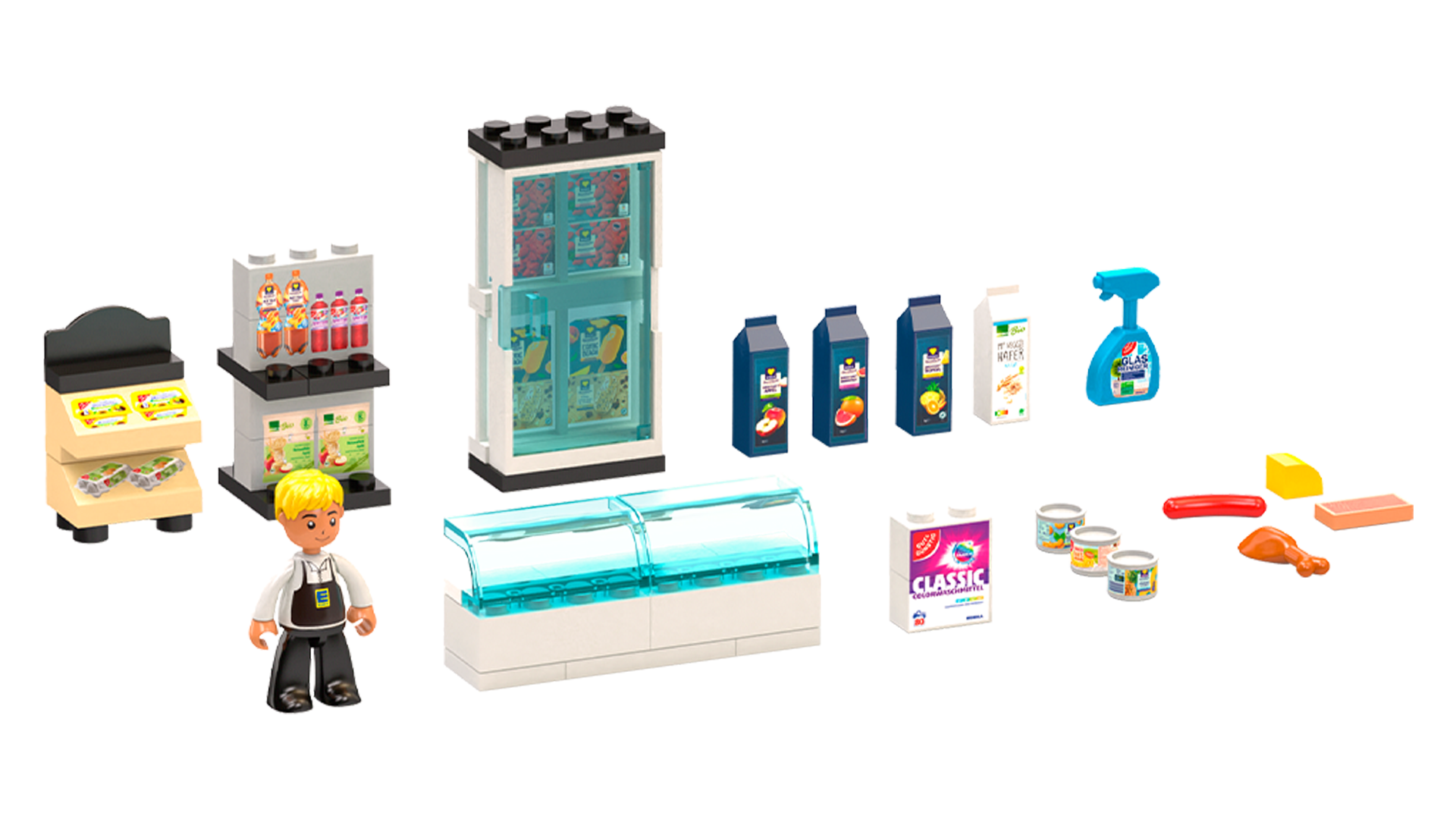 Exklusiv bei EDEKA: Die bunte Supermarkt-Welt im Mini-Format