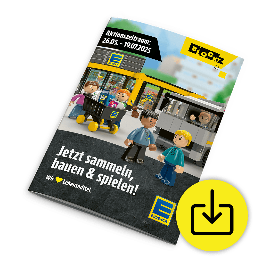 Exklusiv bei EDEKA: Die bunte Supermarkt-Welt im Mini-Format