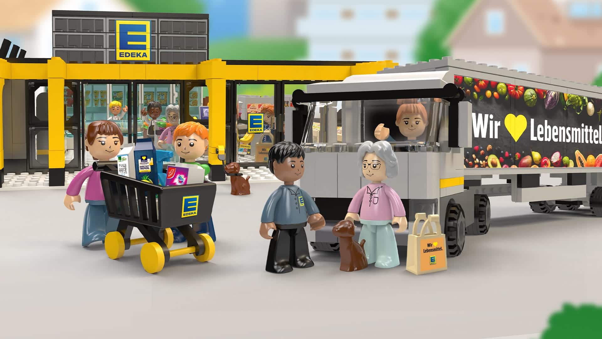 Exklusiv bei EDEKA: Die bunte Supermarkt-Welt im Mini-Format