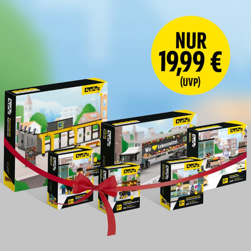 Exklusiv bei EDEKA: Die bunte Supermarkt-Welt im Mini-Format