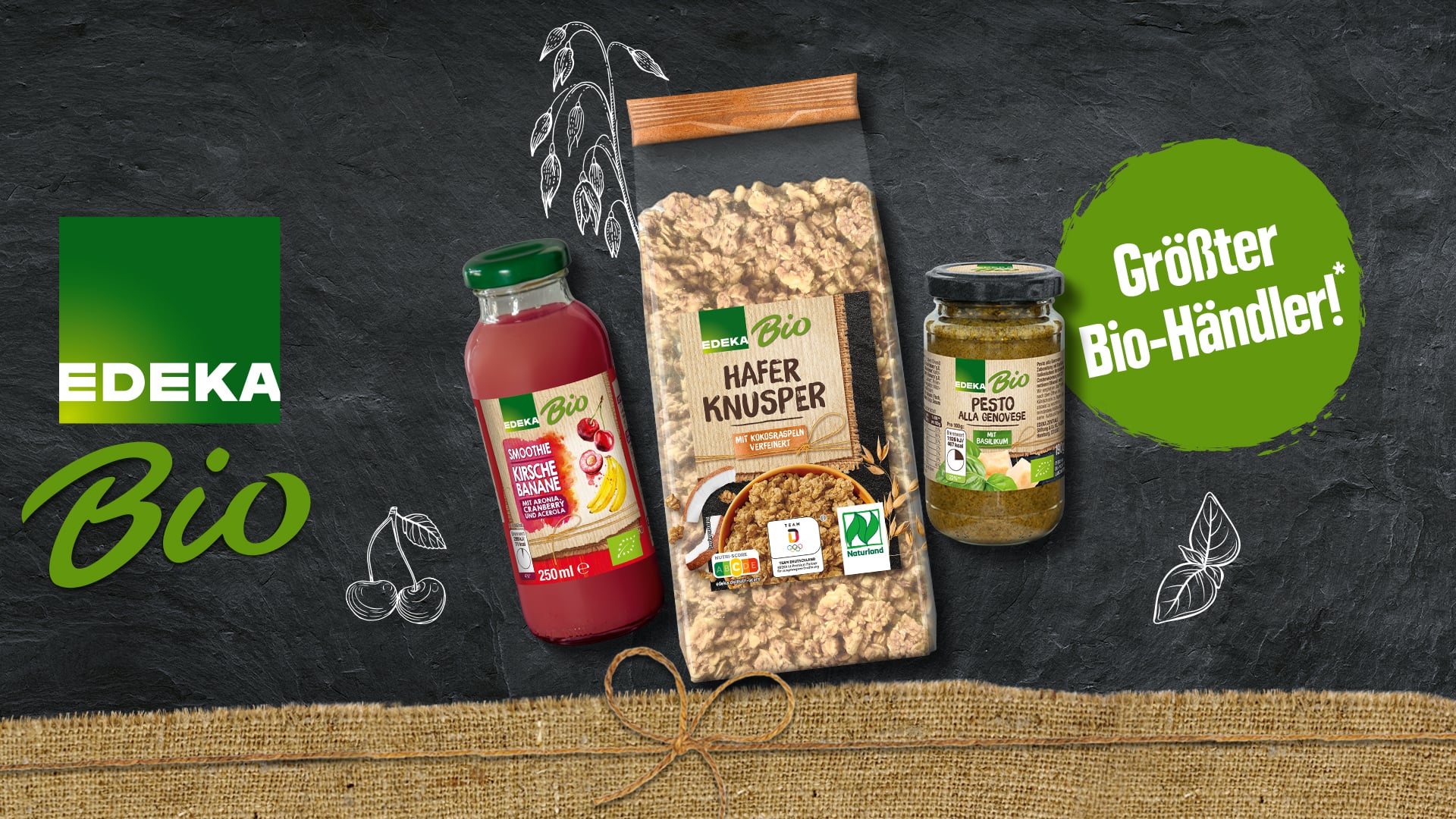 EDEKA Bio: natürlich und nachhaltig genießen