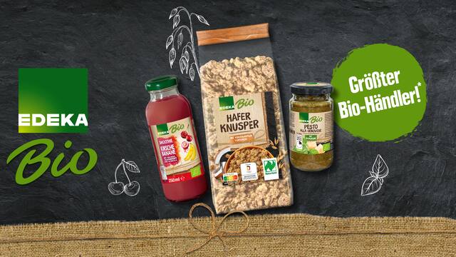 EDEKA Bio: natürlich und nachhaltig genießen