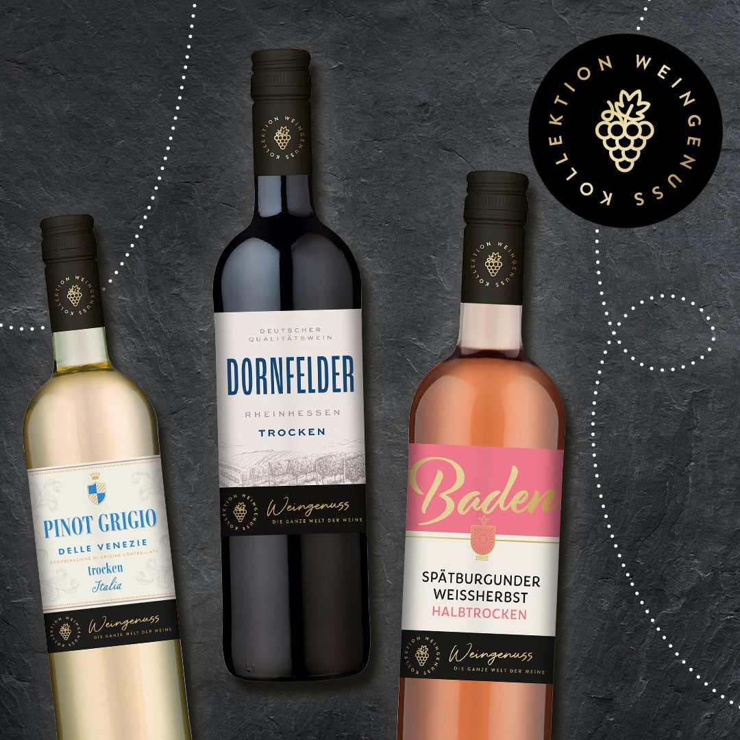 Das EDEKA-Weinsortiment