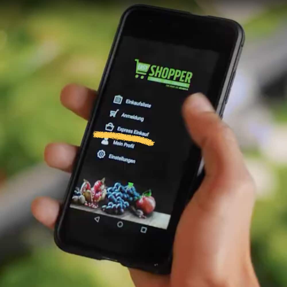 Einkaufen mit dem EASY Shopper | EDEKA