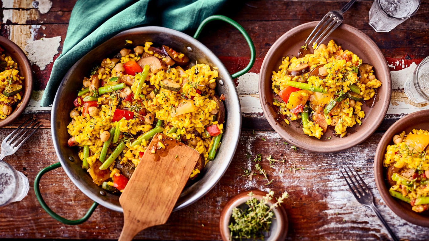Vegetarische Paella