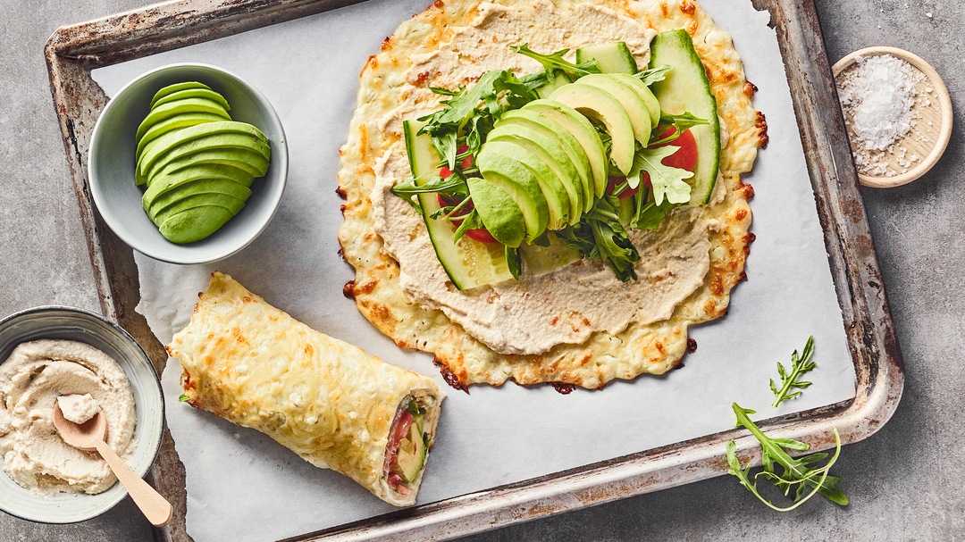 Cottage Cheese Wraps