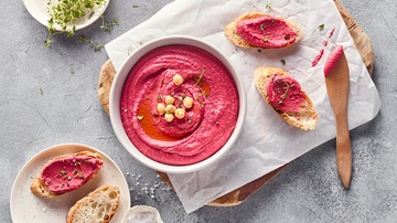Pink Hummus